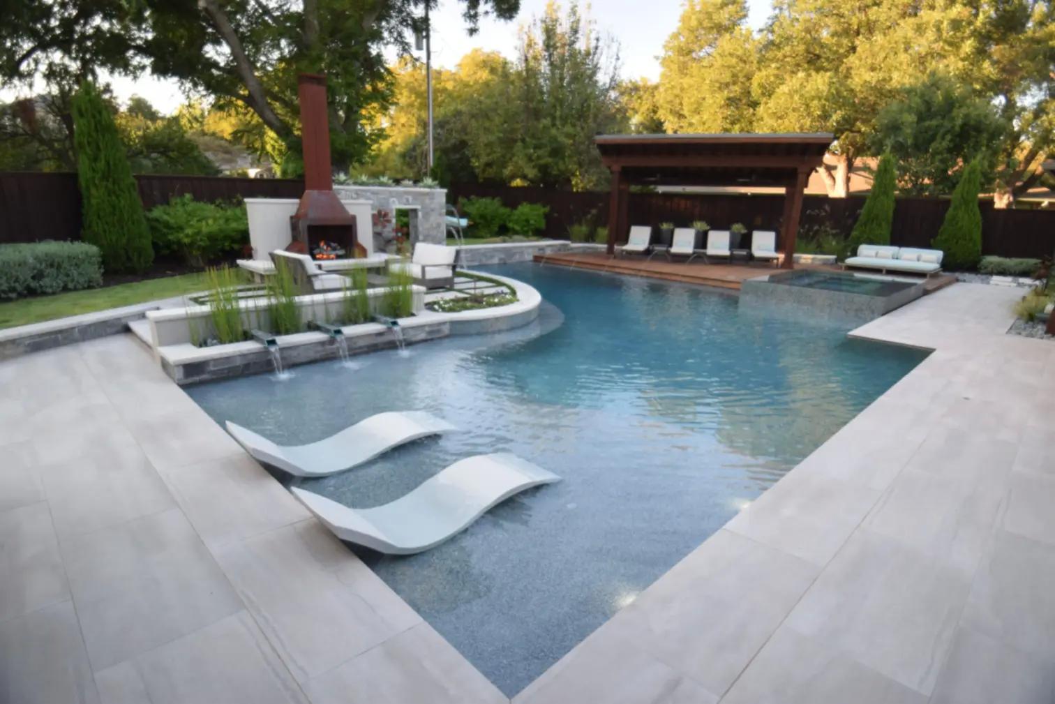 Modern Knife Edge Escape Project - Claffey Pools