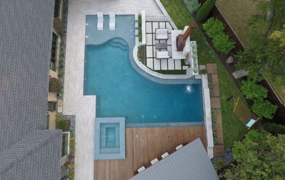 Modern Knife Edge Escape Project - Claffey Pools