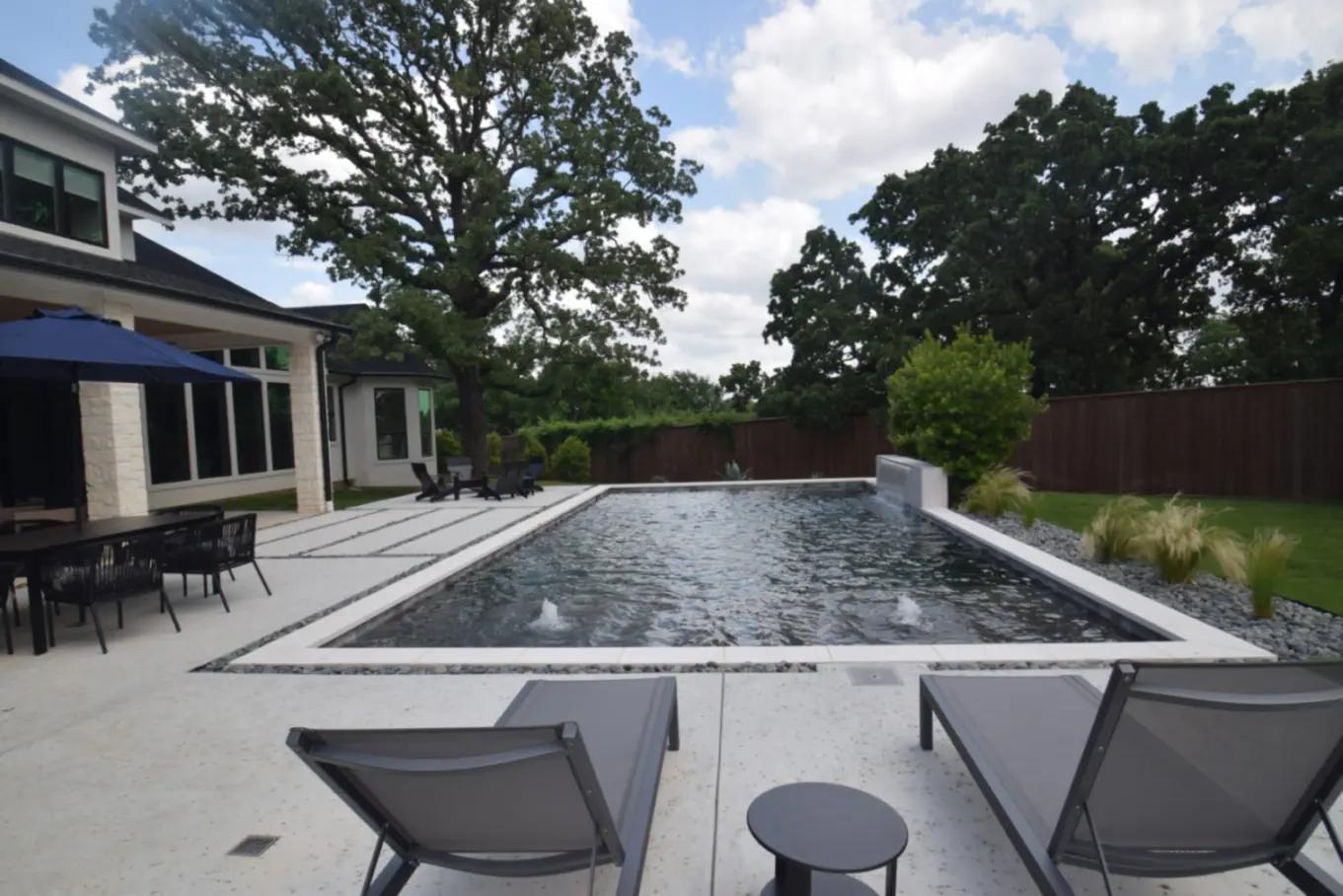 Black Onyx Straightline Project - Claffey Pools