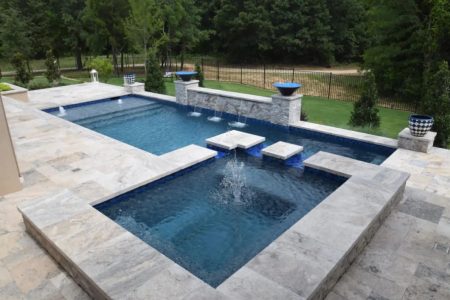 Pool Water Features Southlake, Colleyville & Coppell, TX - Claffey Pools