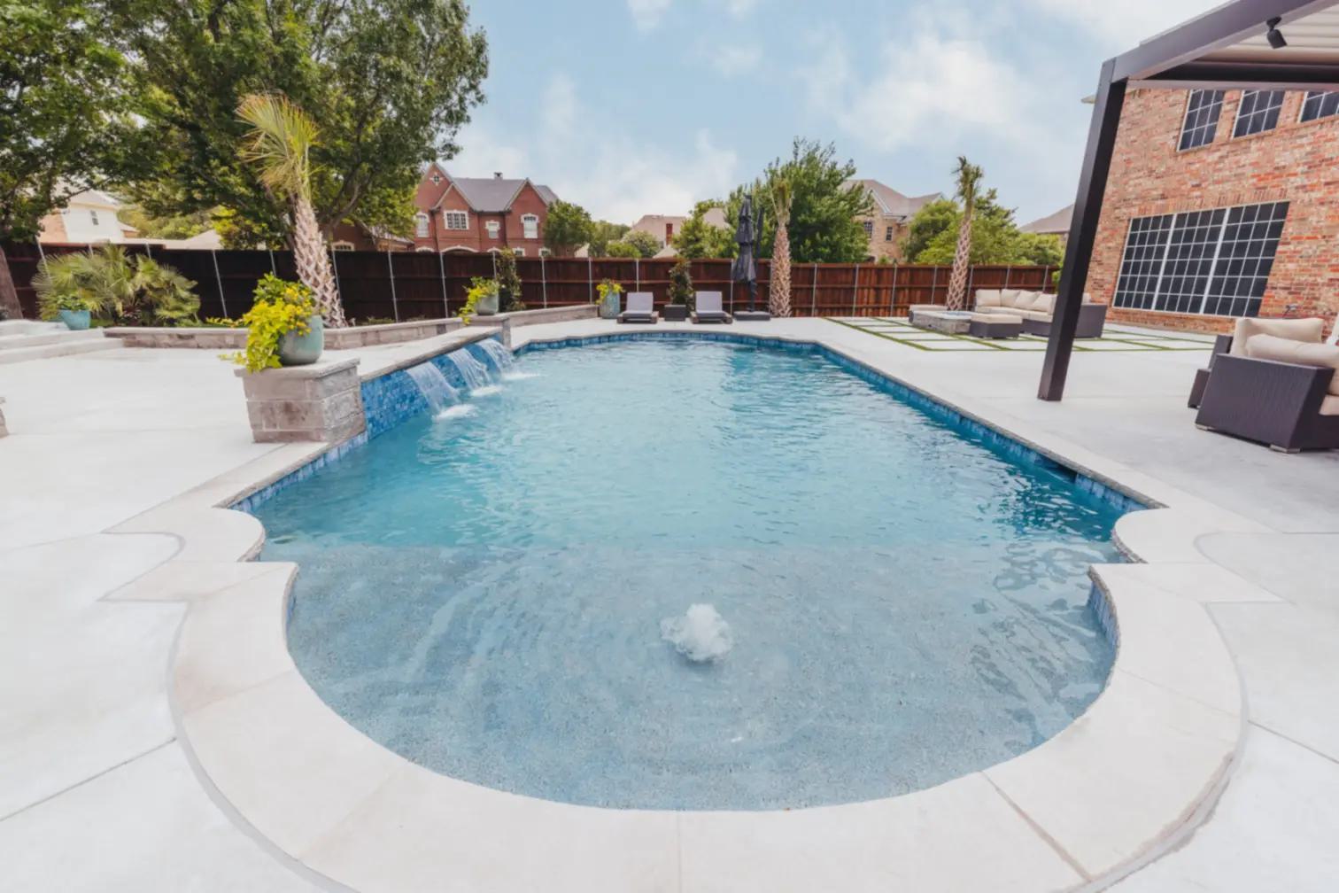 Southlake Backyard Renovation Project - Claffey Pools