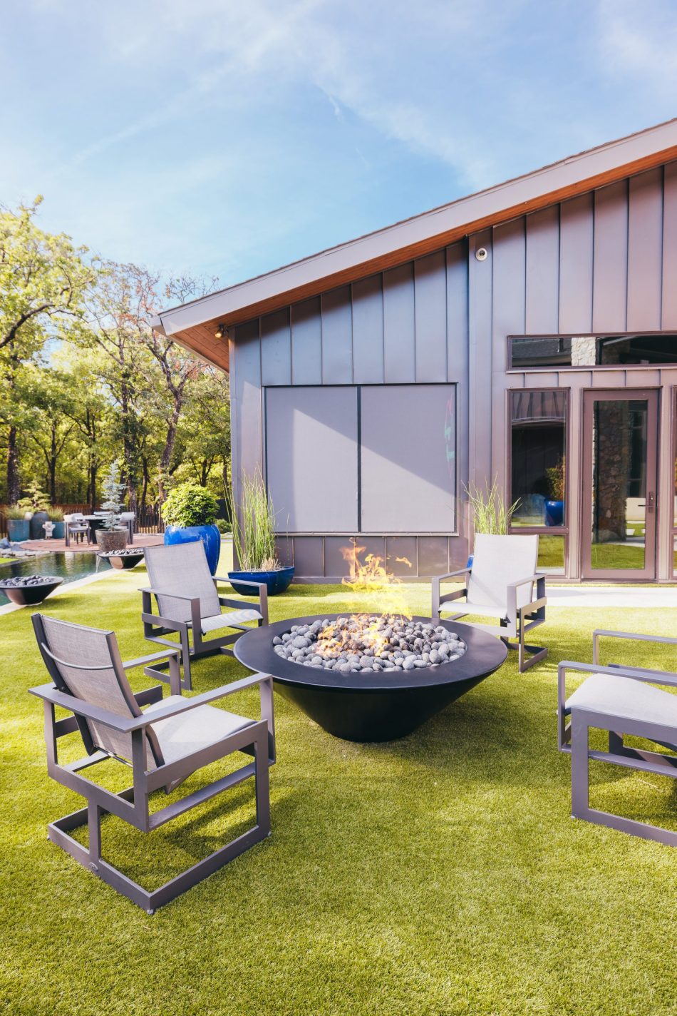 Vanishing Edge -Contemporary - Angular Project - Claffey Pools